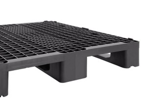 Kunststof ESD pallets 80x120cm antistatisch 1000kg - Pallet Plaza