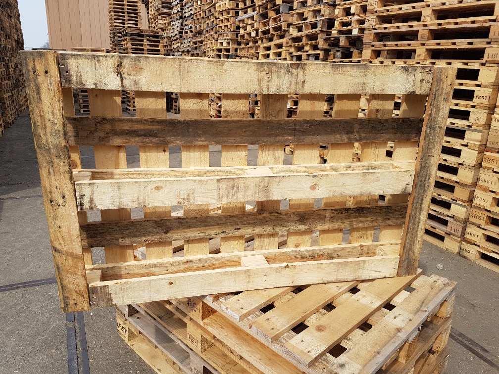 Gebruikte pallets 80x100cm - Pallet Plaza