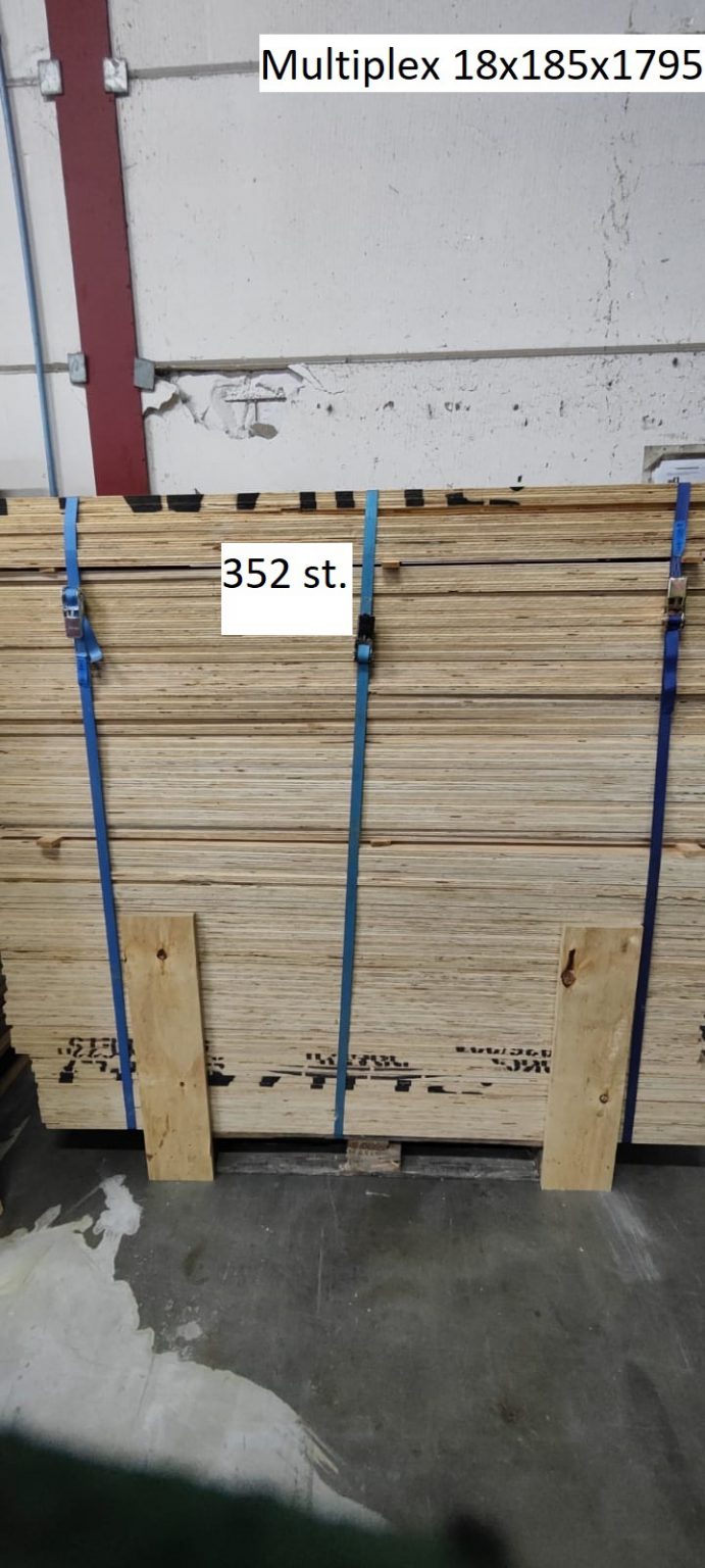 Multiplex Platen 18mm 185x1795mm